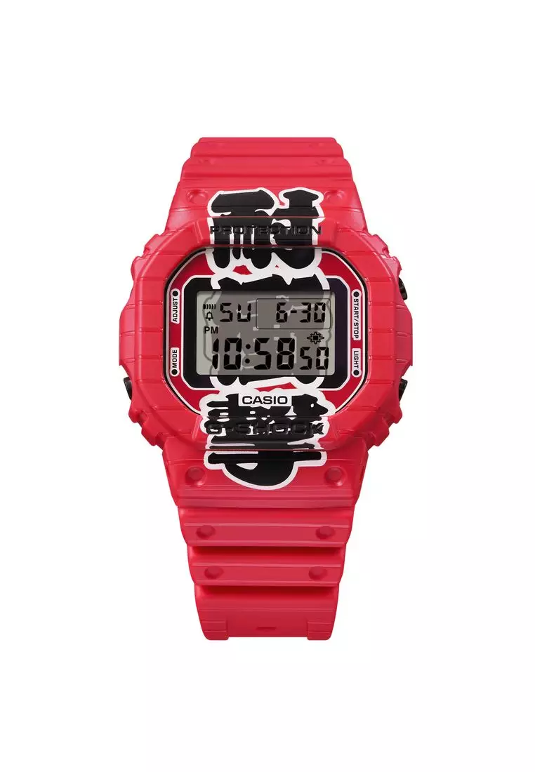 Buy G-Shock CASIO G-SHOCK x AKA-CHOCHIN Limited Edition DW-5600AKA-4 ...