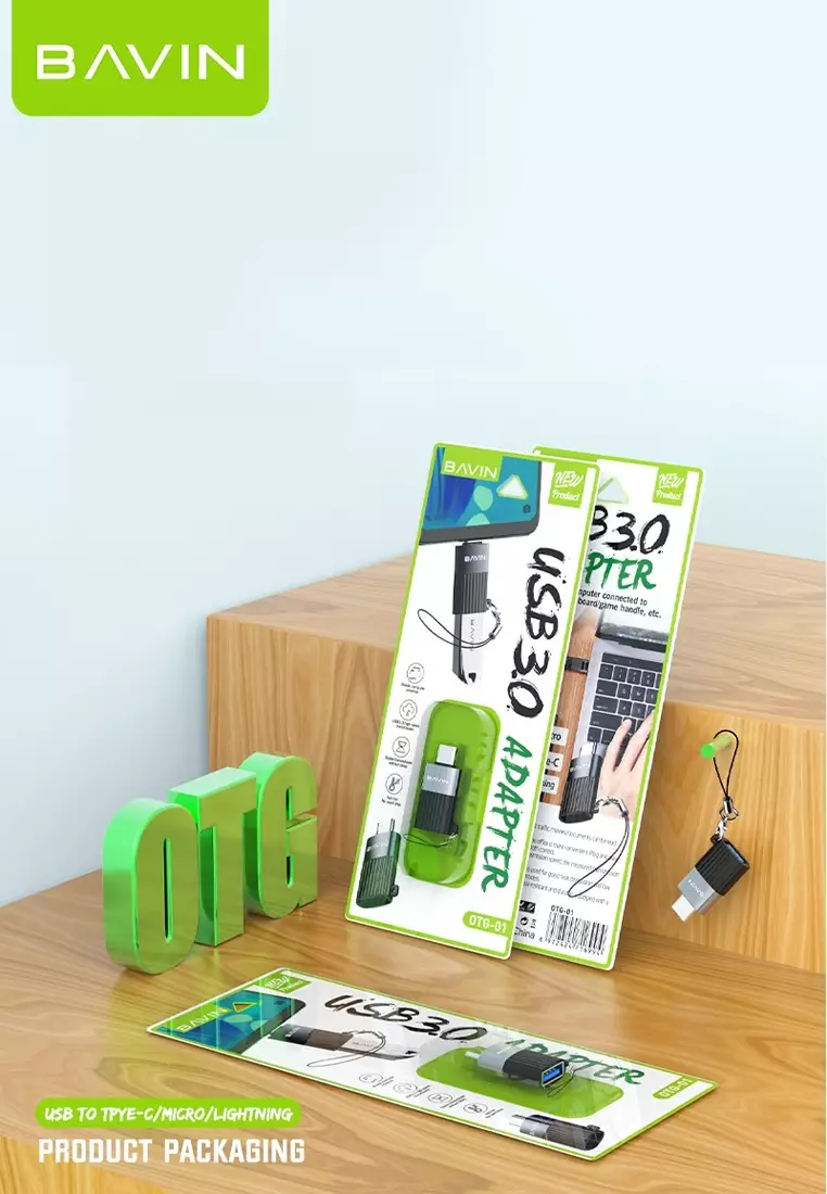 Buy BAVIN A1 USB3.0 Adapter Reader Universal OTG Adapter for Micro ...