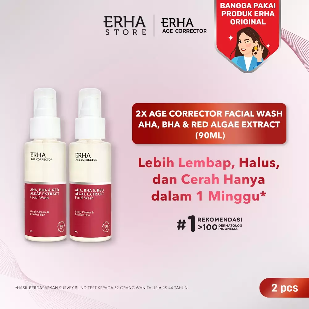 Jual Erha ERHA Twinflame Age Corrector Facial Wash 90ml - Sabun Wajah ...