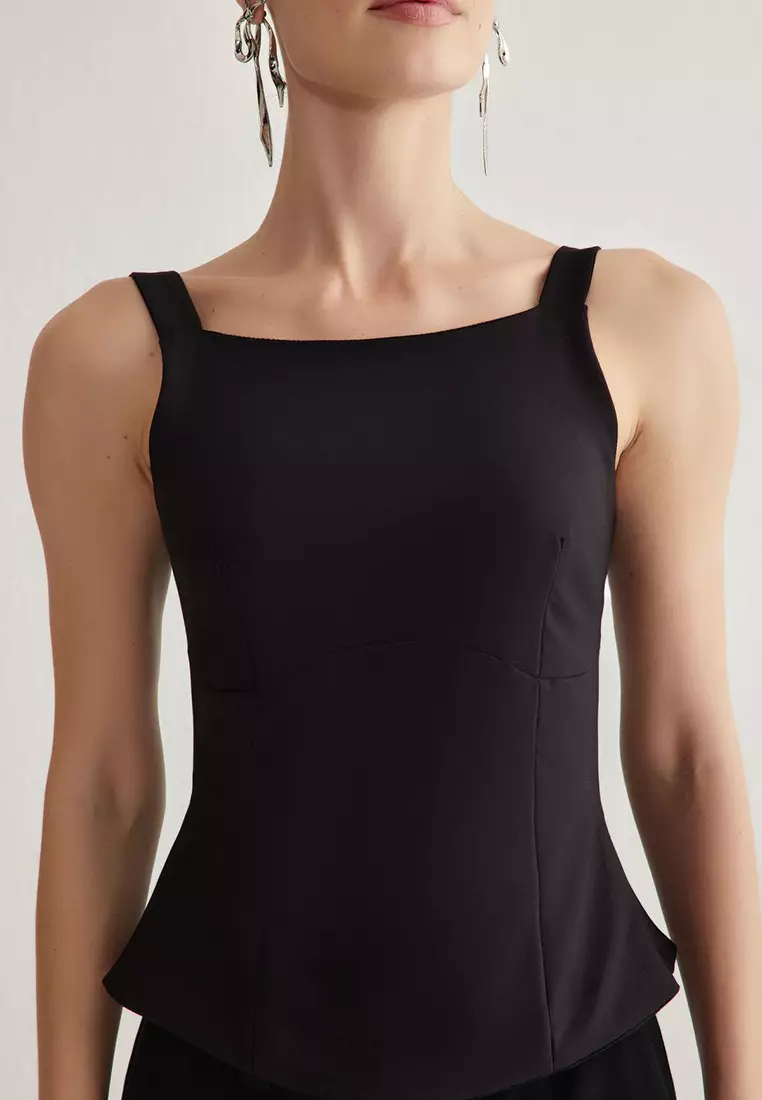 Buy Trendyol Back Ribbon Top 2025 Online | ZALORA