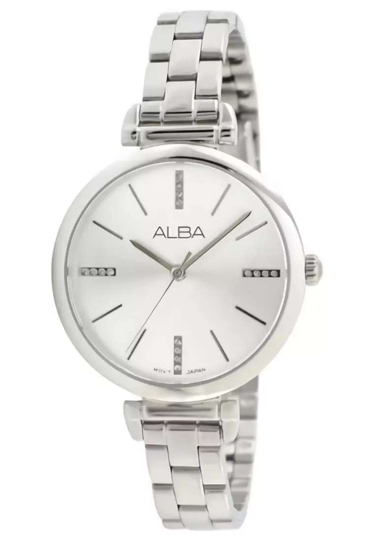 Jual Alba Alba - Jam Tangan Analog Wanita - Silver - Stainless Steel ...