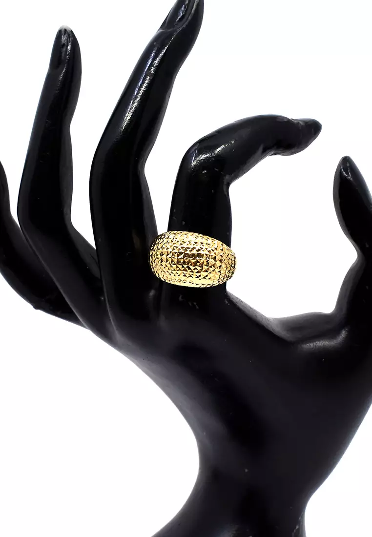 Buy CEBUANA LHUILLIER JEWELRY 18K Italian Made Yellow Gold Lady Ring ...