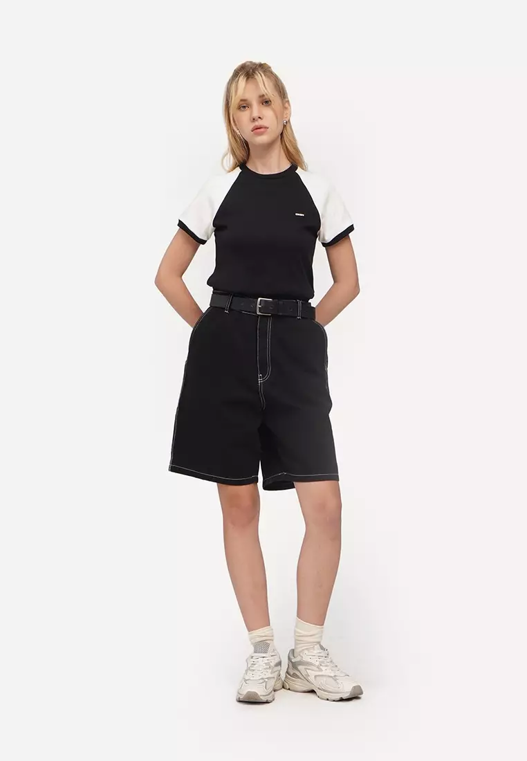 Buy OXGN Cut And Sew Basic T-Shirt 2025 Online | ZALORA Philippines