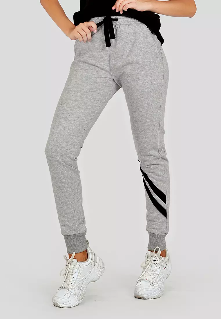 Jual SJO & SIMPAPLY SJO Basic Jogger Grey Original 2024 | ZALORA Indonesia