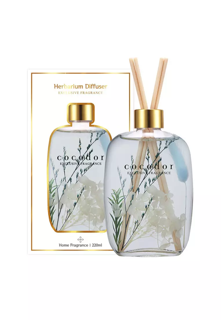 Buy Cocod’or Cocodor Herbarium Diffuser 220ml - Pure Cotton Online | ZALORA Malaysia
