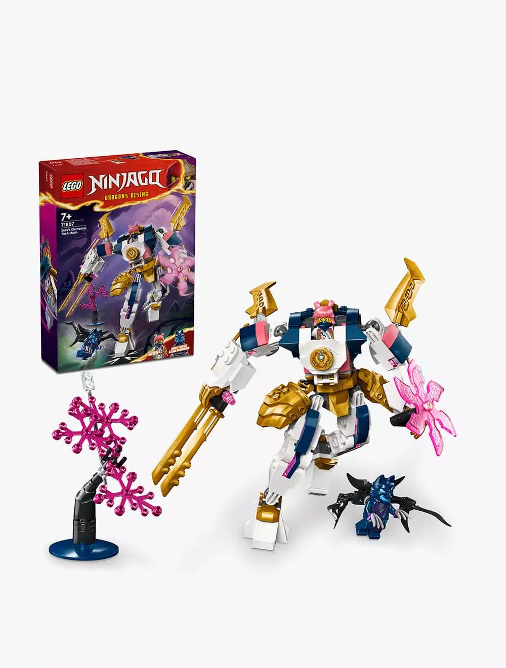 Jual Lego LEGO® NINJAGO® Sora's Elemental Tech Mech - 71807 Original ...