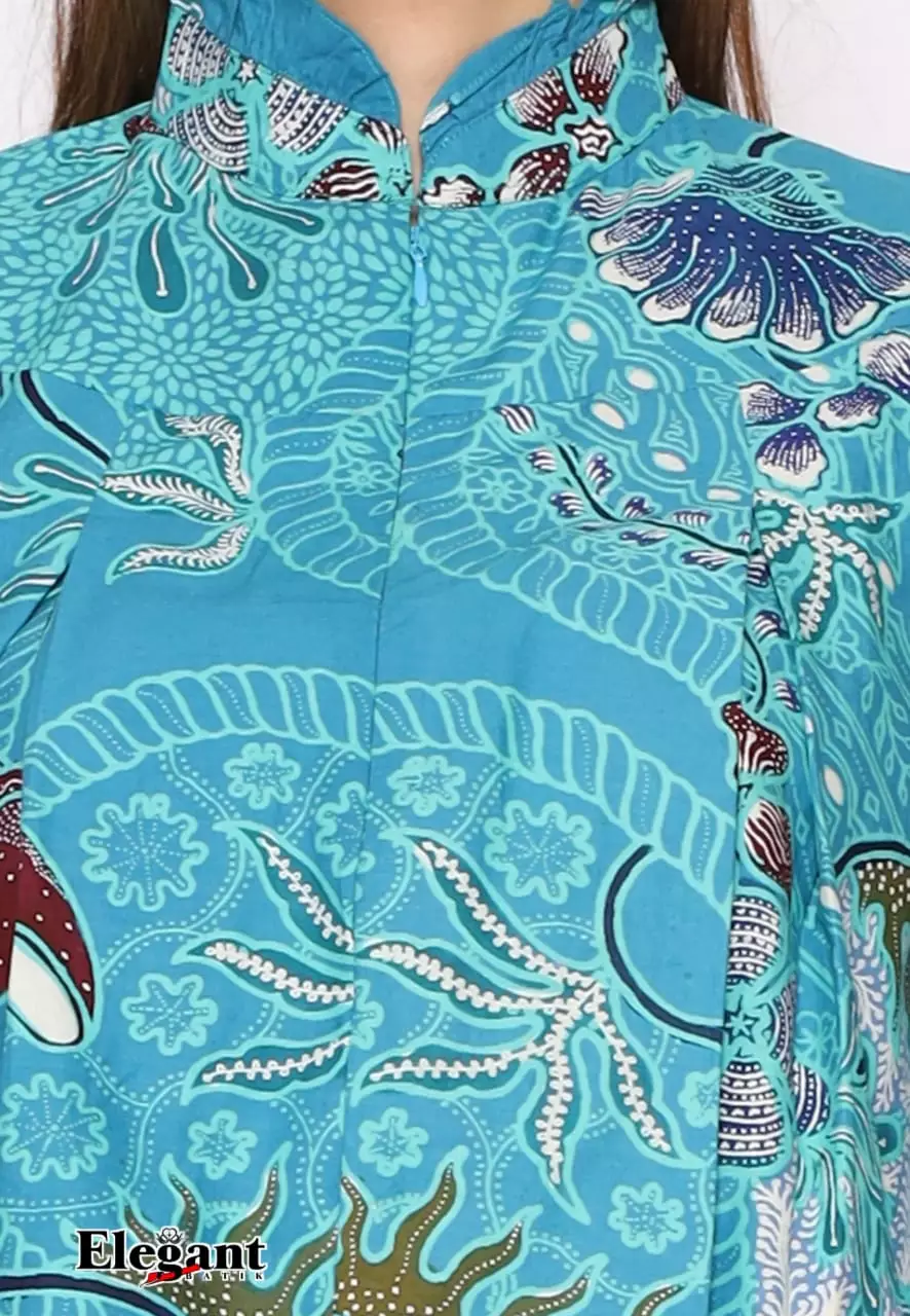 Jual Elegant Batik Blouse Batik Sablon Malam Reseleting Maheswara ...