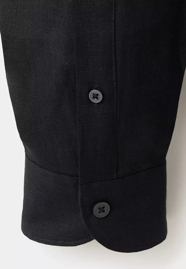 Buy MANGO Man Regular-Fit 100% Linen Shirt 2026 Online | ZALORA Philippines