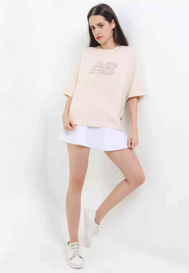 Buy New Balance Flower Logo Crew Online | ZALORA Malaysia