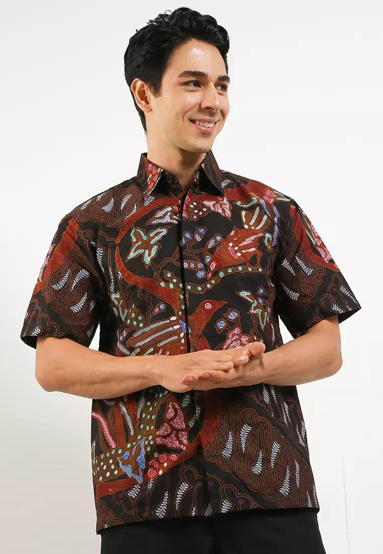 Pakaian Batik Cap Pria Online | di ZALORA Indonesia