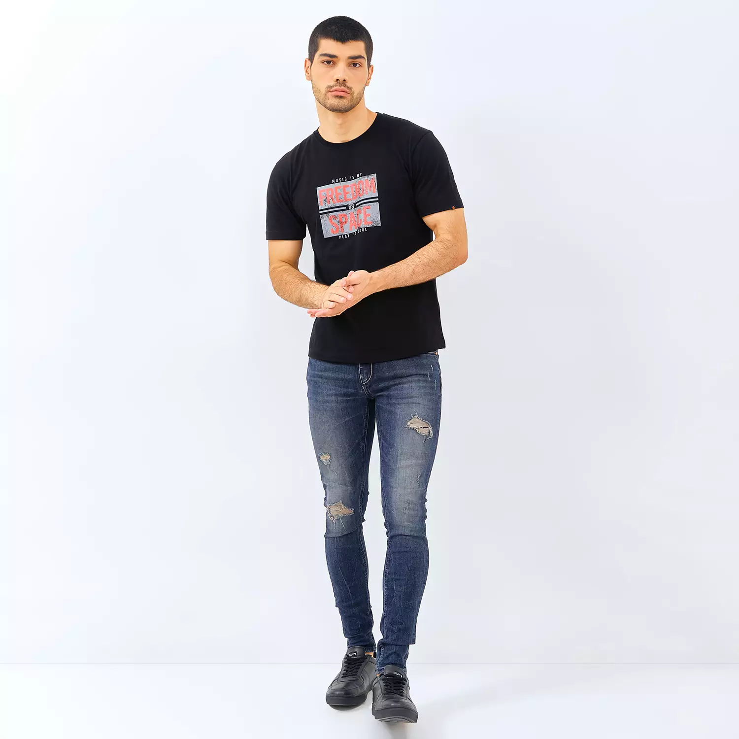 Jual Emba Jeans EMBA DENIM - Celana Denim Skinny Fit Stretch Warna Dark ...