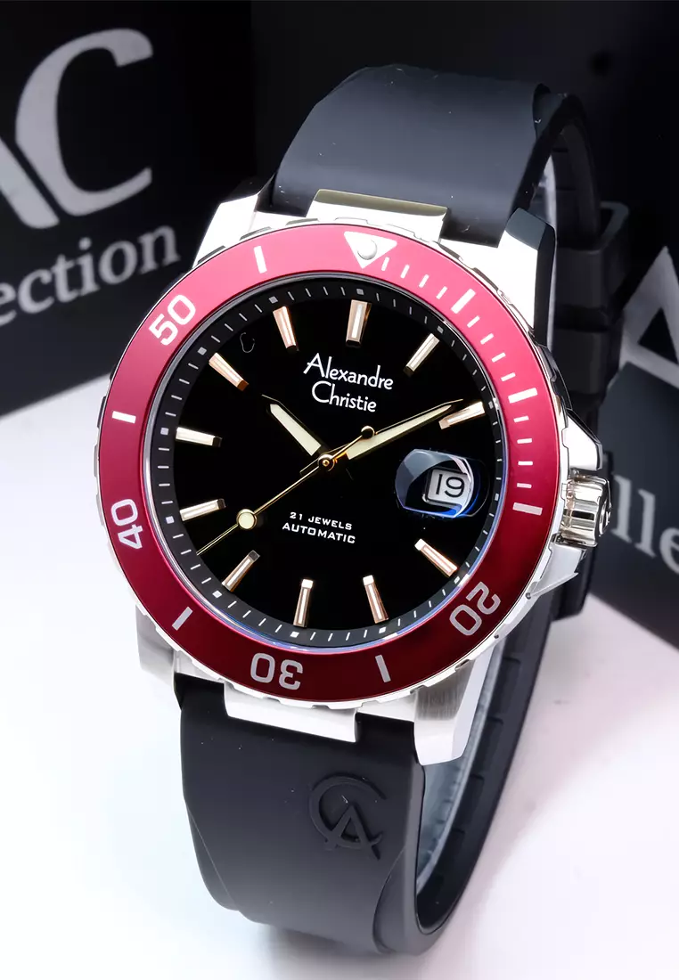 Jual Alexandre Christie Alexandre Christie Jam Tangan Automatic Pria ...