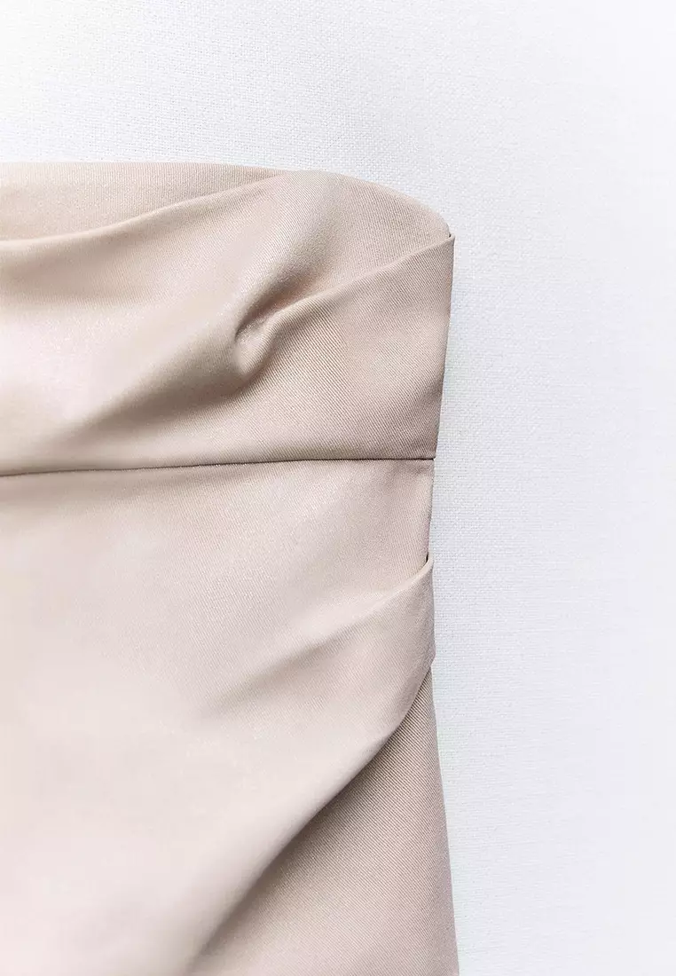 ZARA Ruched Bandeau Top 2025 | Buy ZARA Online | ZALORA Hong Kong