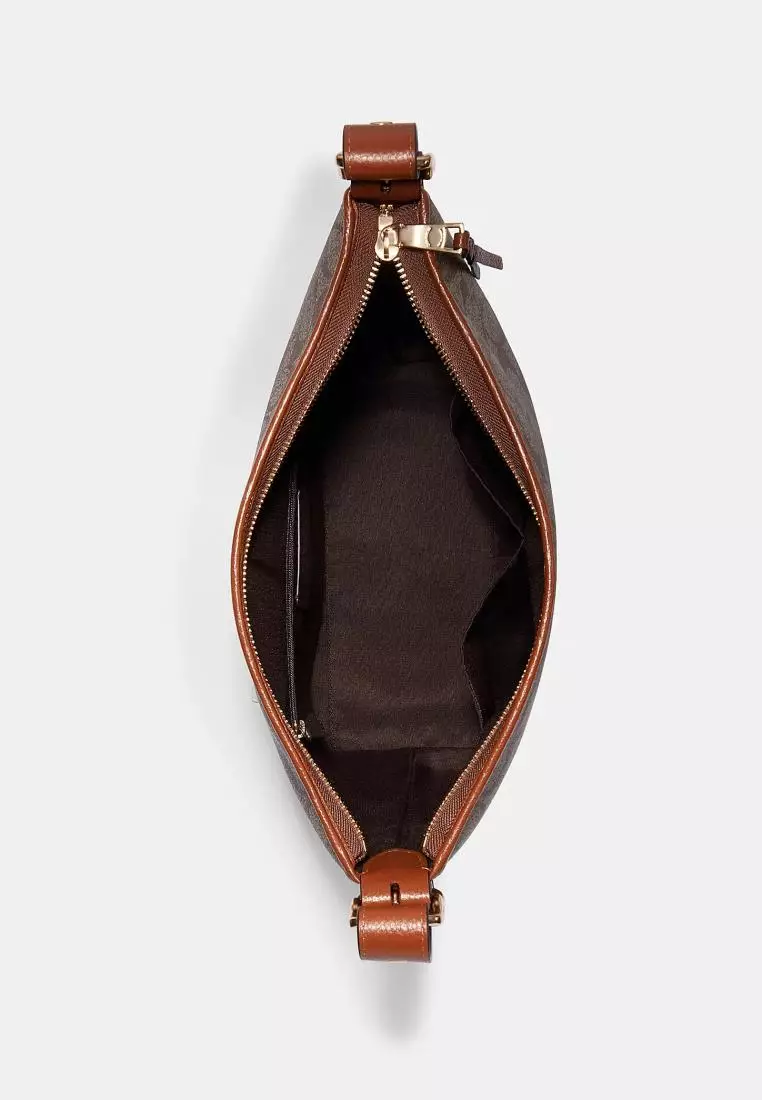 Jual Coach Coach Val Duffle In Signature Canvas Khaki Redwood Original ...