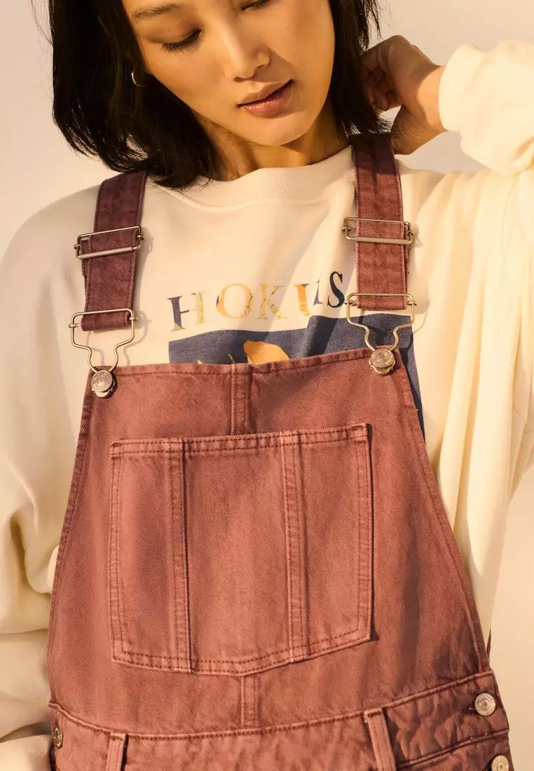Buy NEXT 100% Cotton Denim Dungarees 2026 Online | ZALORA