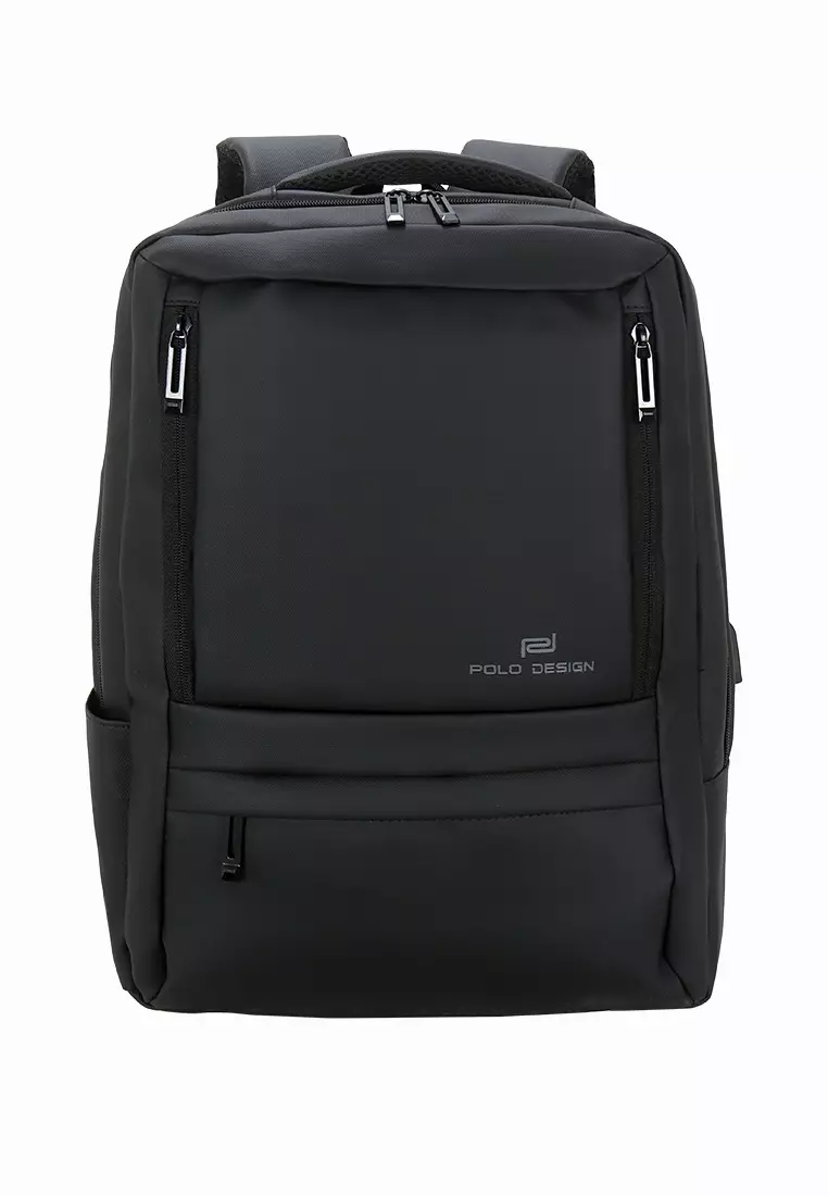 Jual Polo Design Polo Design Backpack 60430 Black Original 2025 ...