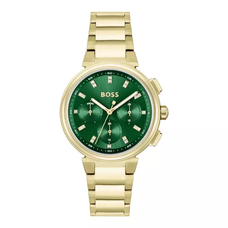 Jual Hugo Boss Jam Tangan Wanita Hugo Boss One 1502679 Ladies Green ...