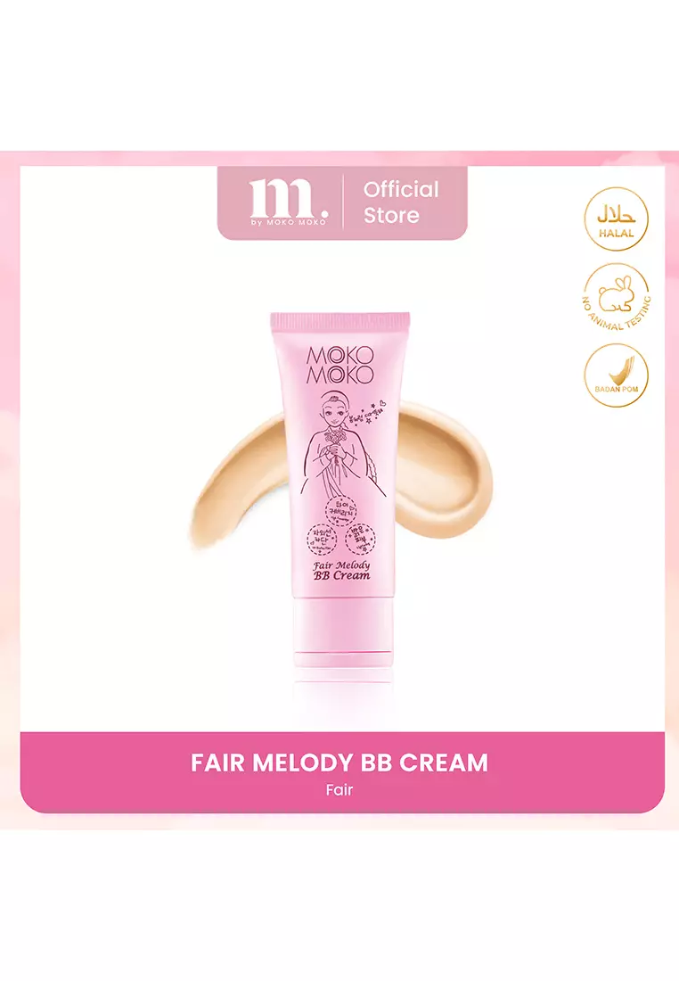 Jual MOKO-MOKO Moko Moko Fair Melody BB Cream - Fair Original 2023 ...