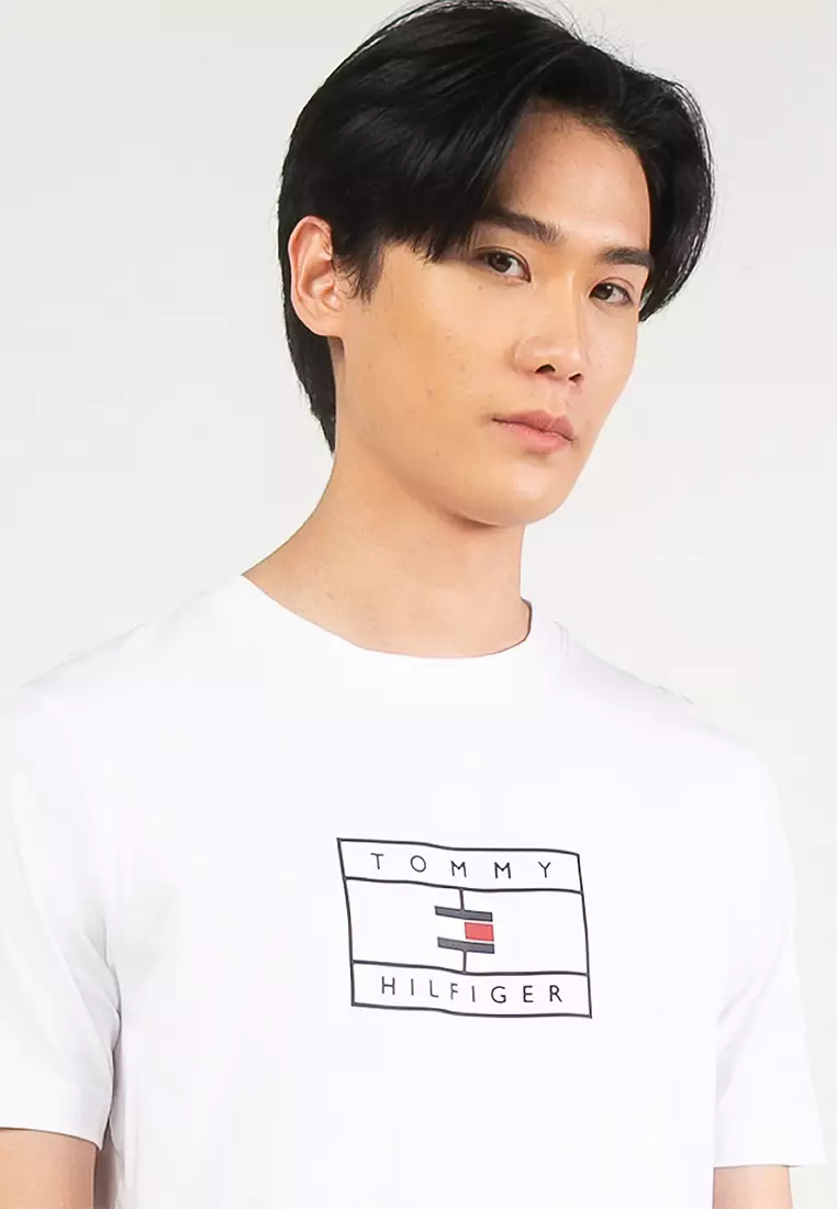 Buy Tommy Hilfiger Graphic Tee - Tommy Mainline 2025 Online | ZALORA