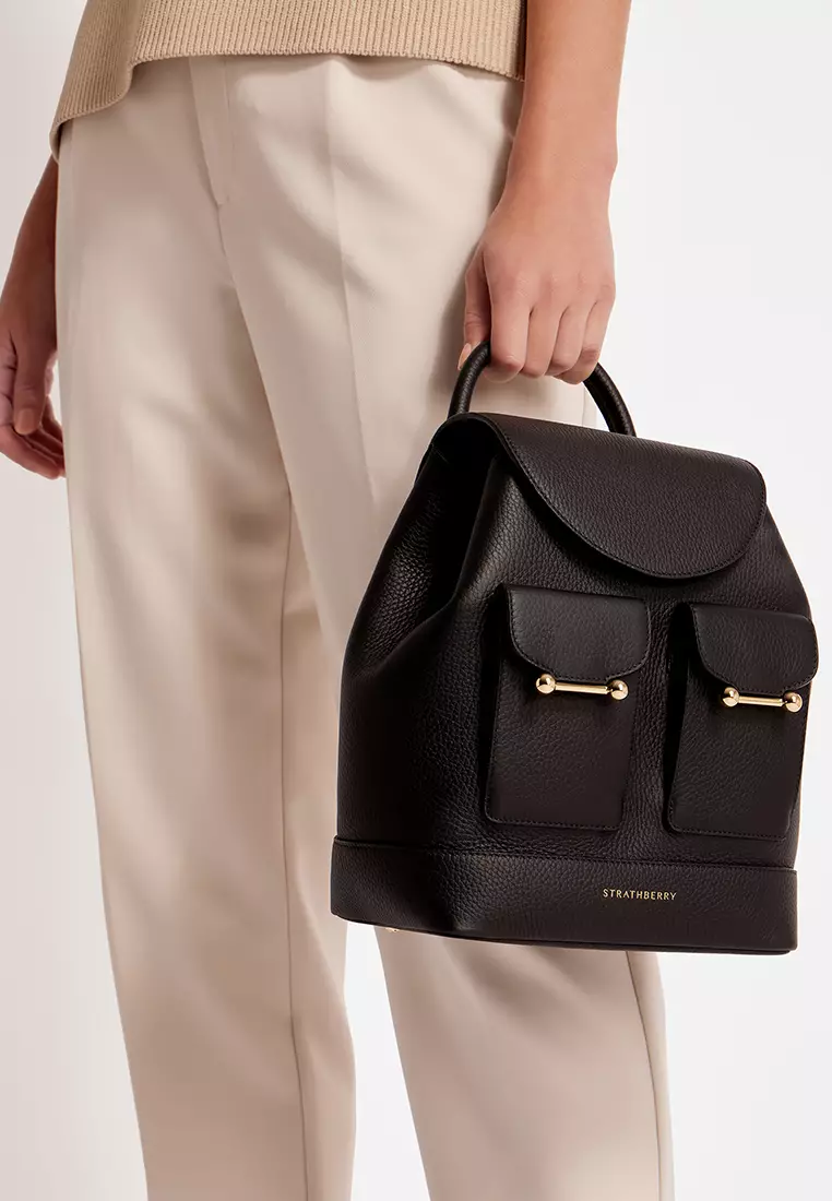 Buy Strathberry OSETTE BACKPACK - BLACK 2025 Online | ZALORA