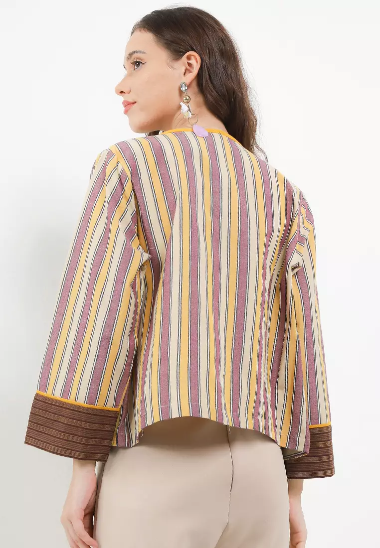 Jual ISVARA BATIK Serene Lurik Outer Original 2025 | ZALORA Indonesia