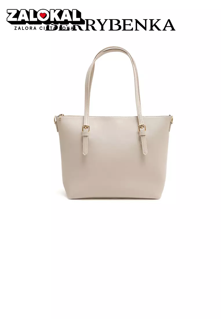 Jual Berrybenka Label Tekka Viona Tote Bag Cream Original 2026 | ZALORA ...
