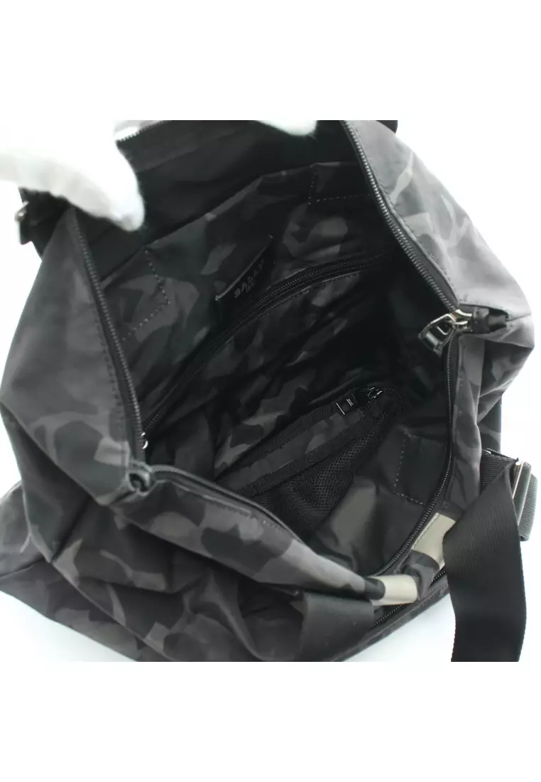 Buy BALLY Pre-loved BALLY FALLIE CAM Handbag tote bag camouflage Nylon ...