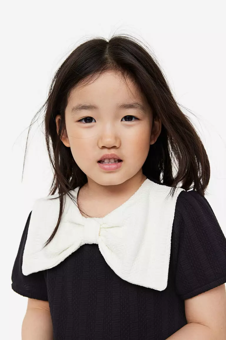 Jual H&M Bow-detail dress Original 2024 | ZALORA Indonesia