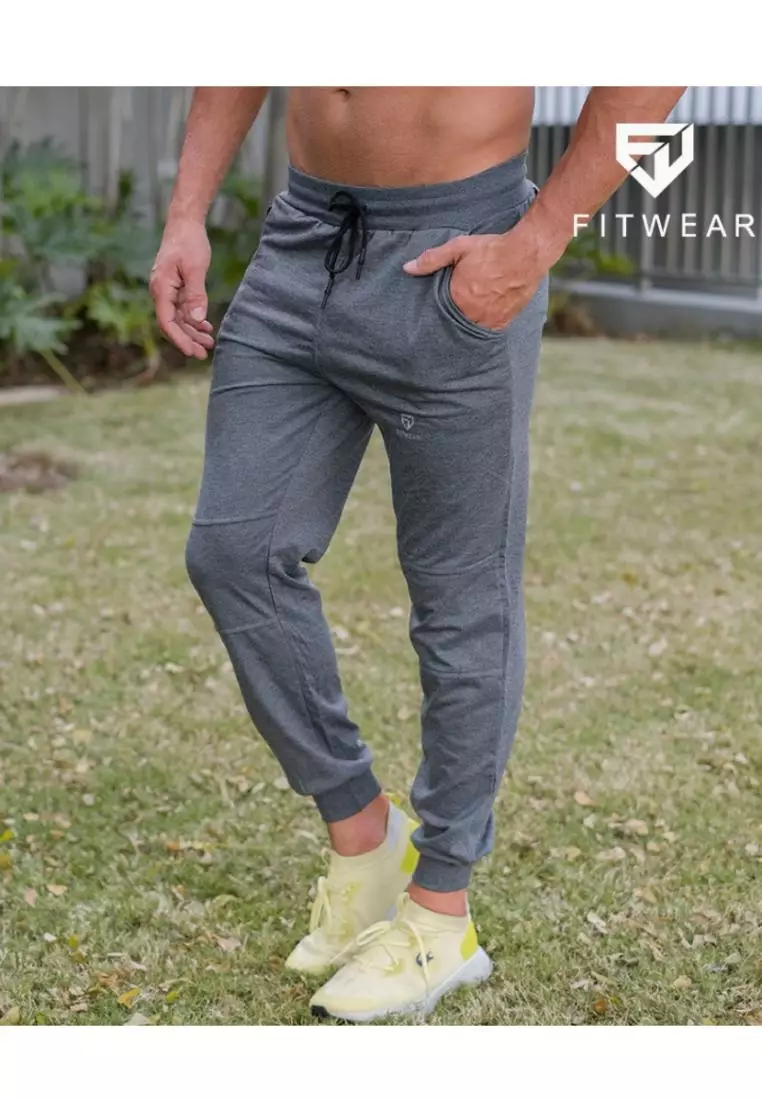 Jual FITWEAR FITWEAR - JOGGER MATEO BACK ZIP POCKET - GREY Original ...