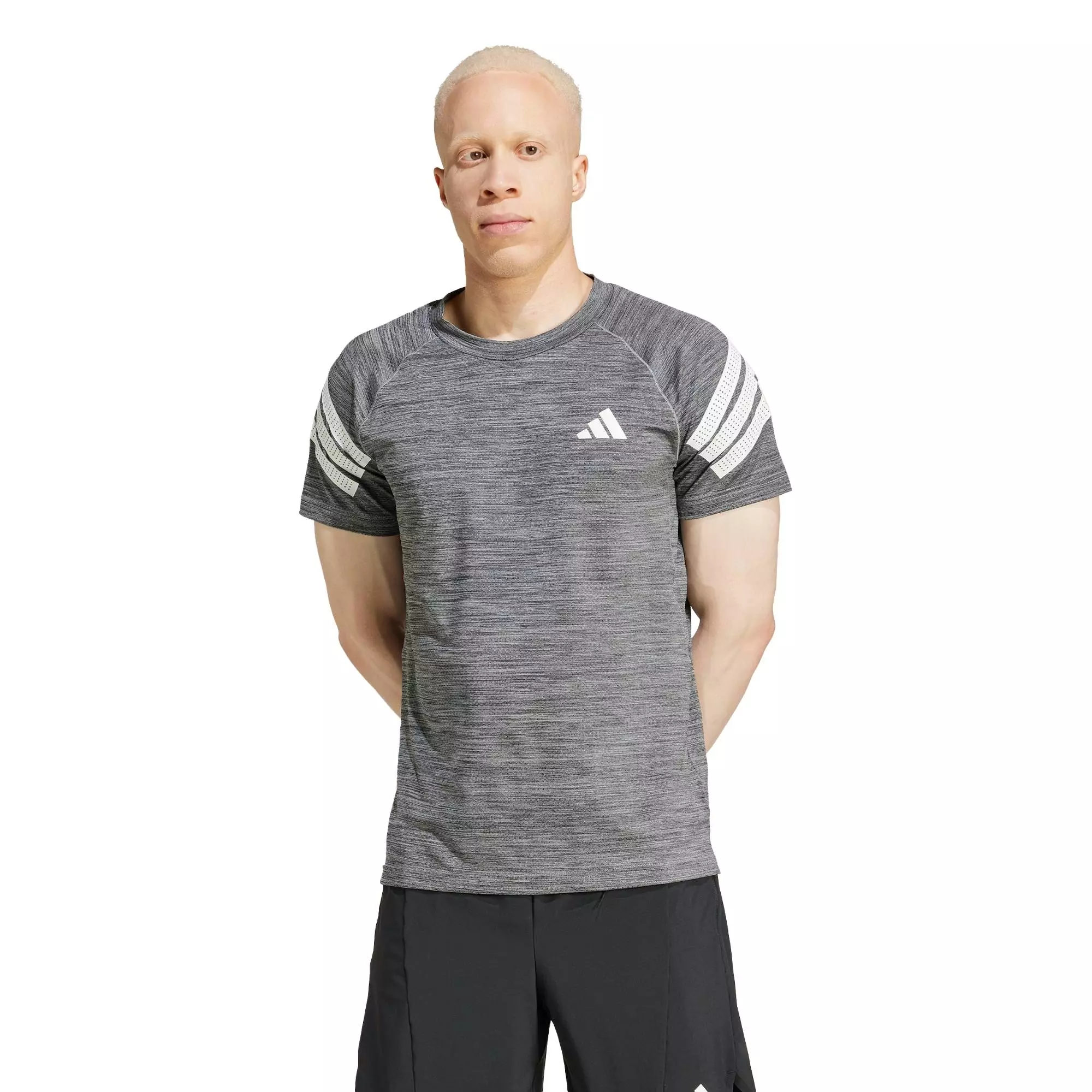 Buy ADIDAS adidas Training Icon 3-Stripes Tee Men Black JE5669 2025 ...