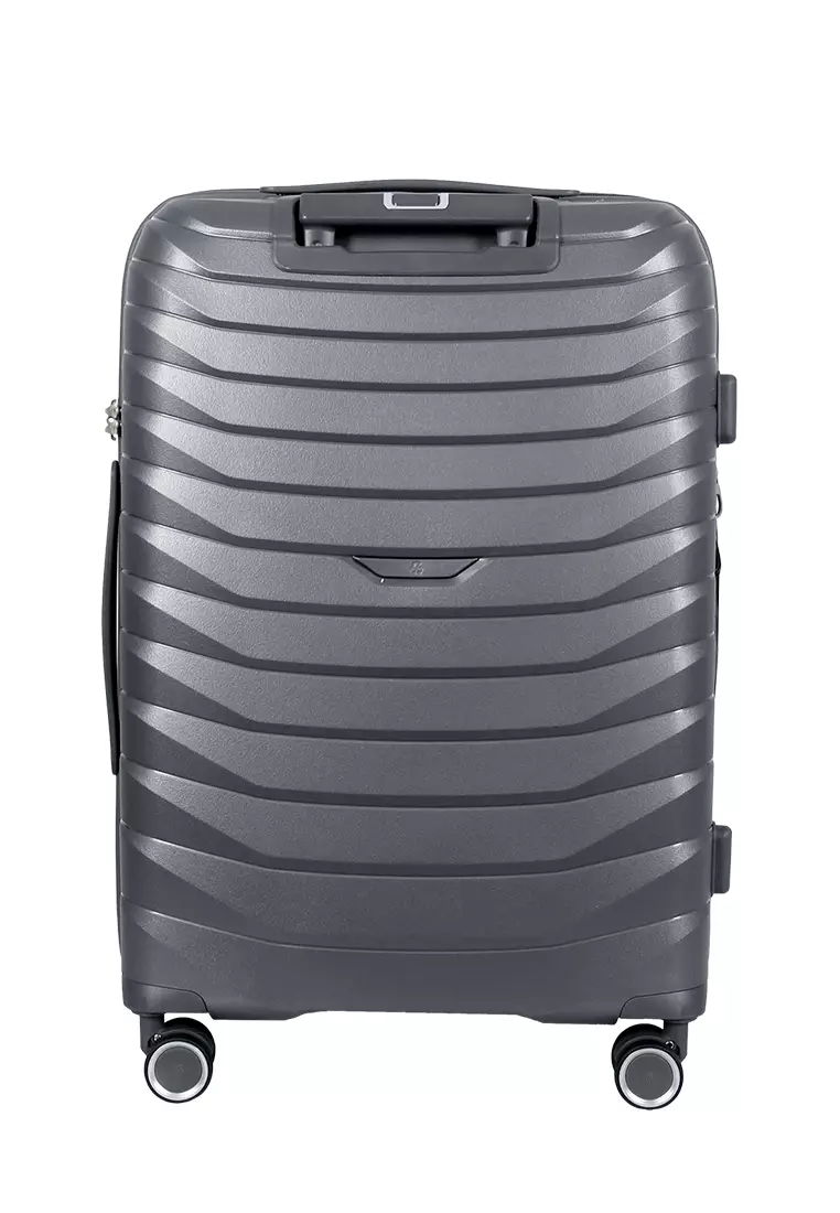 Jual Travel Time Travel Time Koper 24 inci HY825-24 Dark Grey Original ...