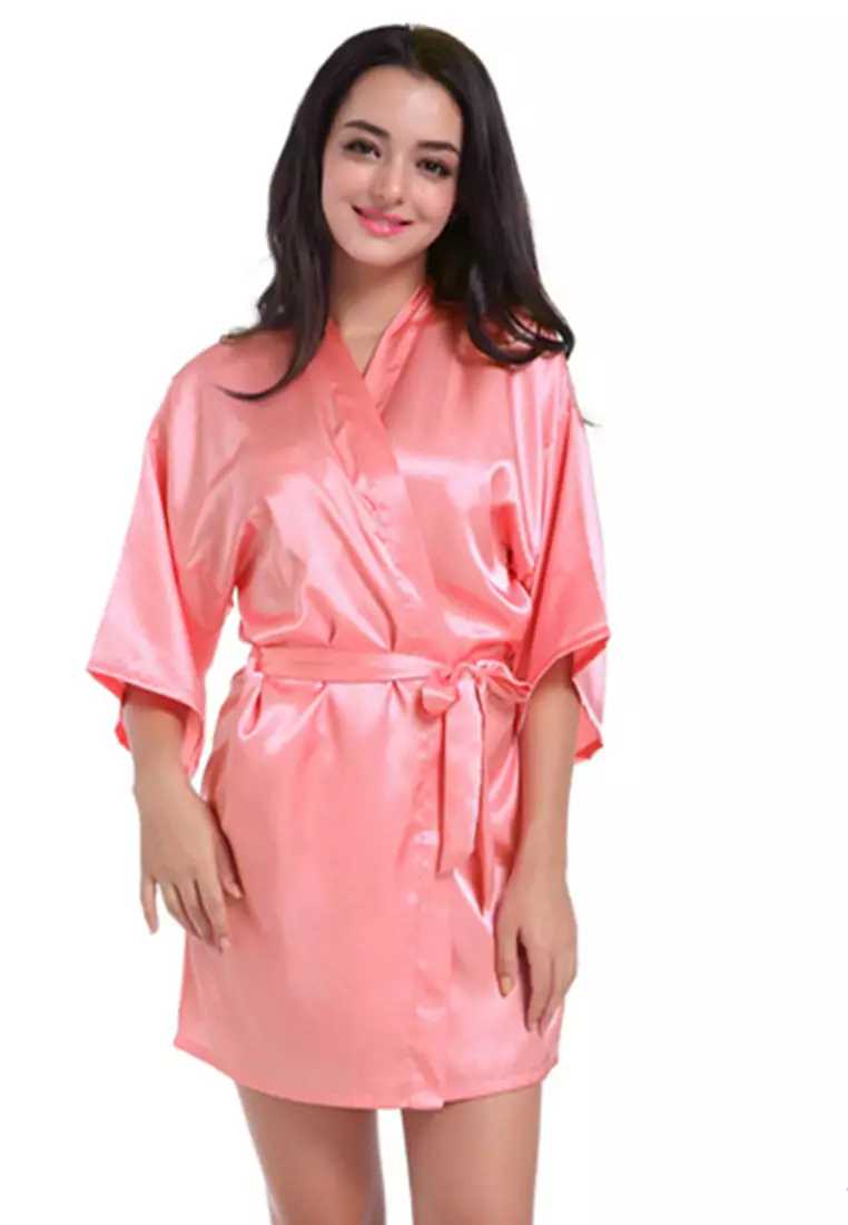 Buy Zitique Womens Sexy Yukata Pink Online Zalora Malaysia