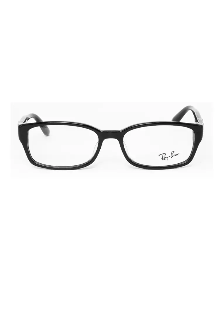 Buy Ray Ban Ray Ban Unisex Polished Black Plastic Square Eyeglasses Rb5198200053 2024 Online