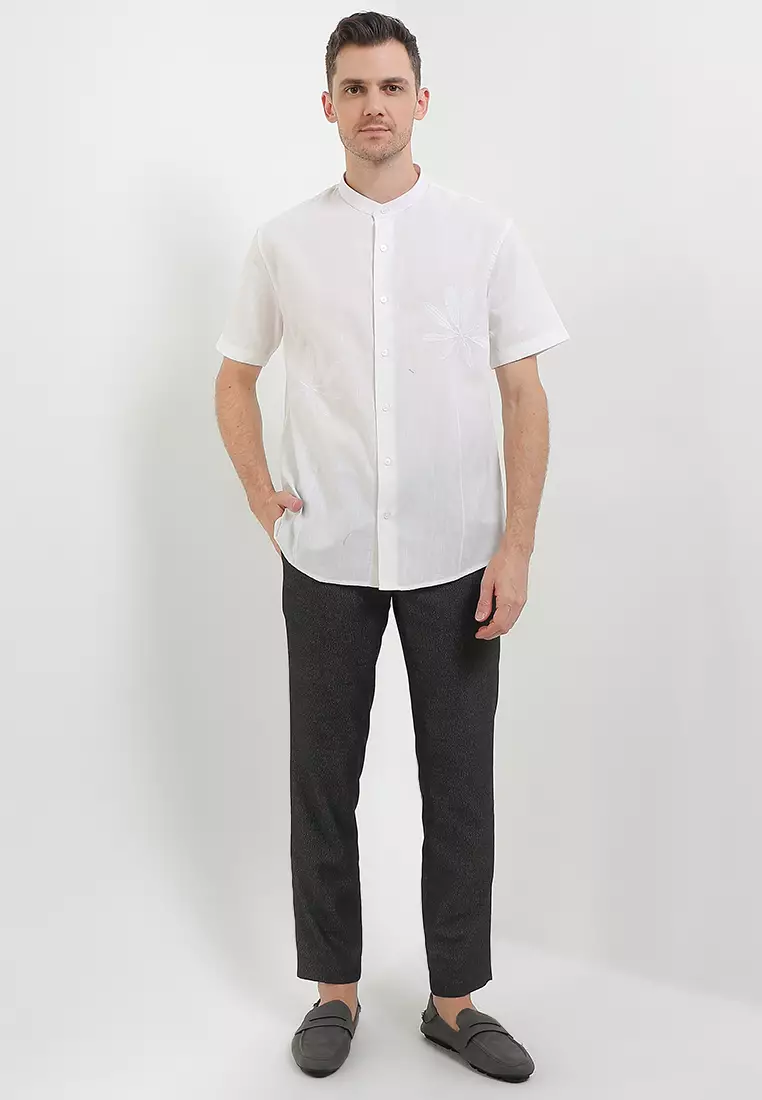 Jual Andrew Smith Kemeja Koko Tangan Pendek Original 2026 | ZALORA ...