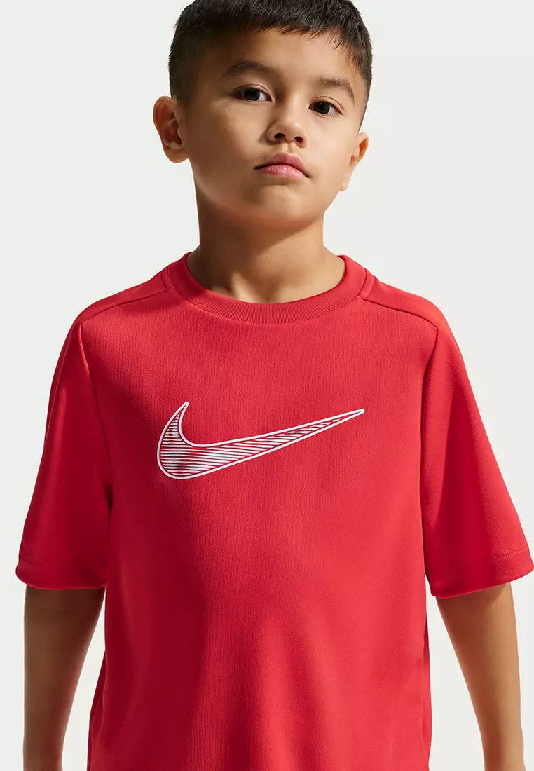 Buy Nike Nike Dri-Fit Multi Short Sleeve Top Hbr 2026 Online | ZALORA