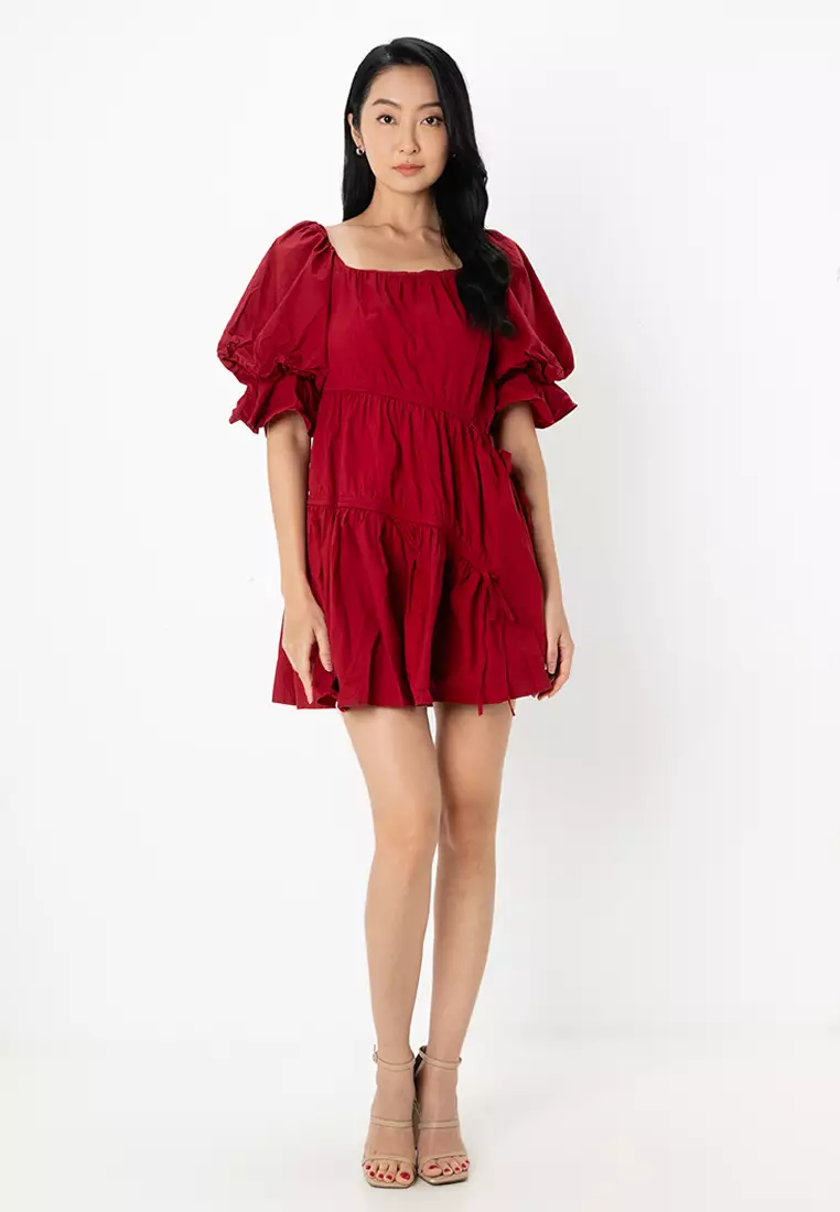 Buy Vero Moda Sophia Mini Dress 2025 Online | ZALORA