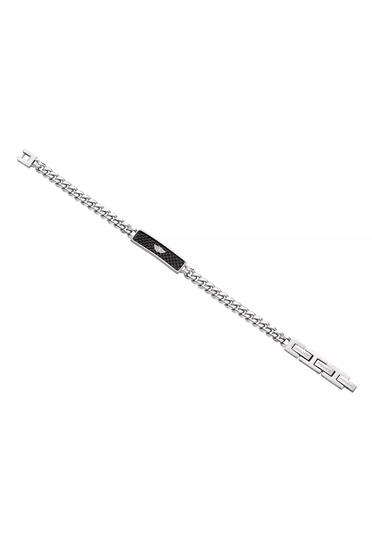 Buy Police Police Engage II Brushed Chain Silver Stainless Steel ...