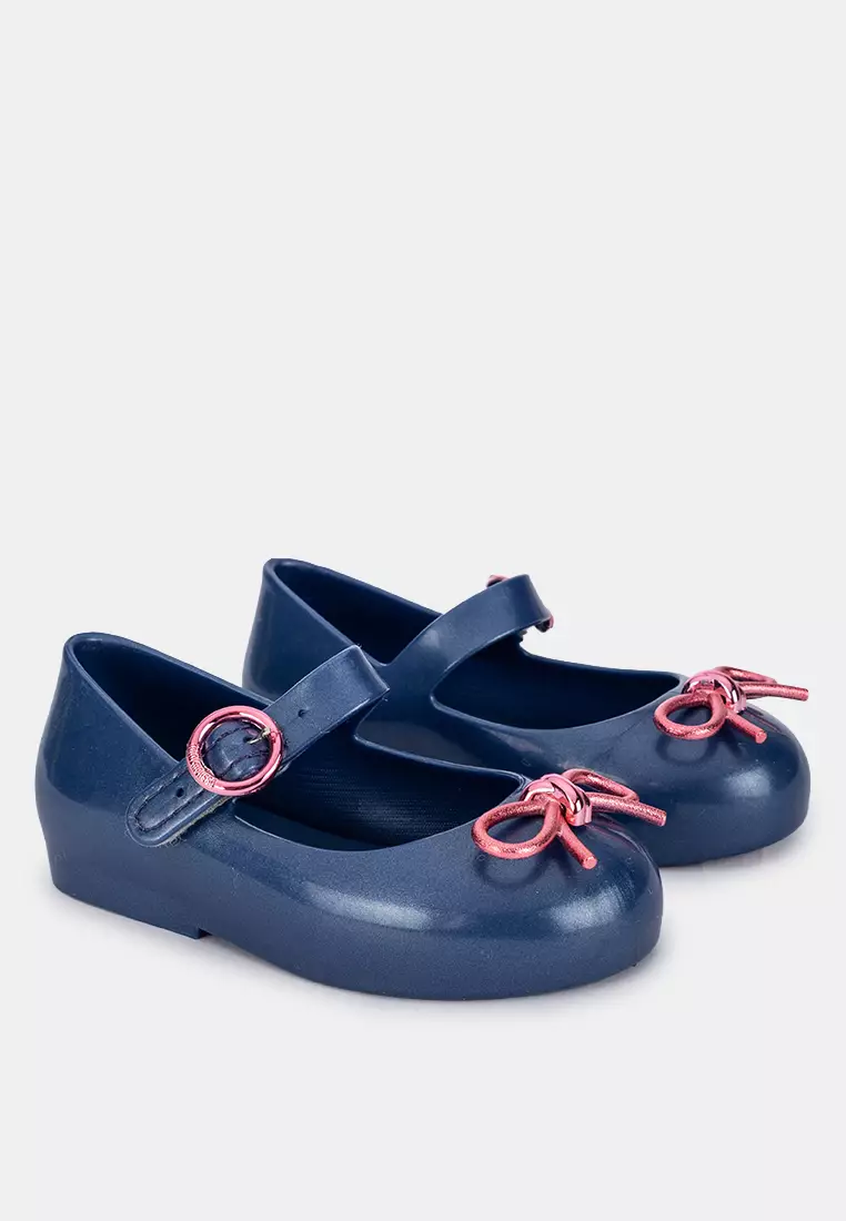 Buy Mini Melissa Sweet Love Chrome Flats 2026 Online | ZALORA Philippines