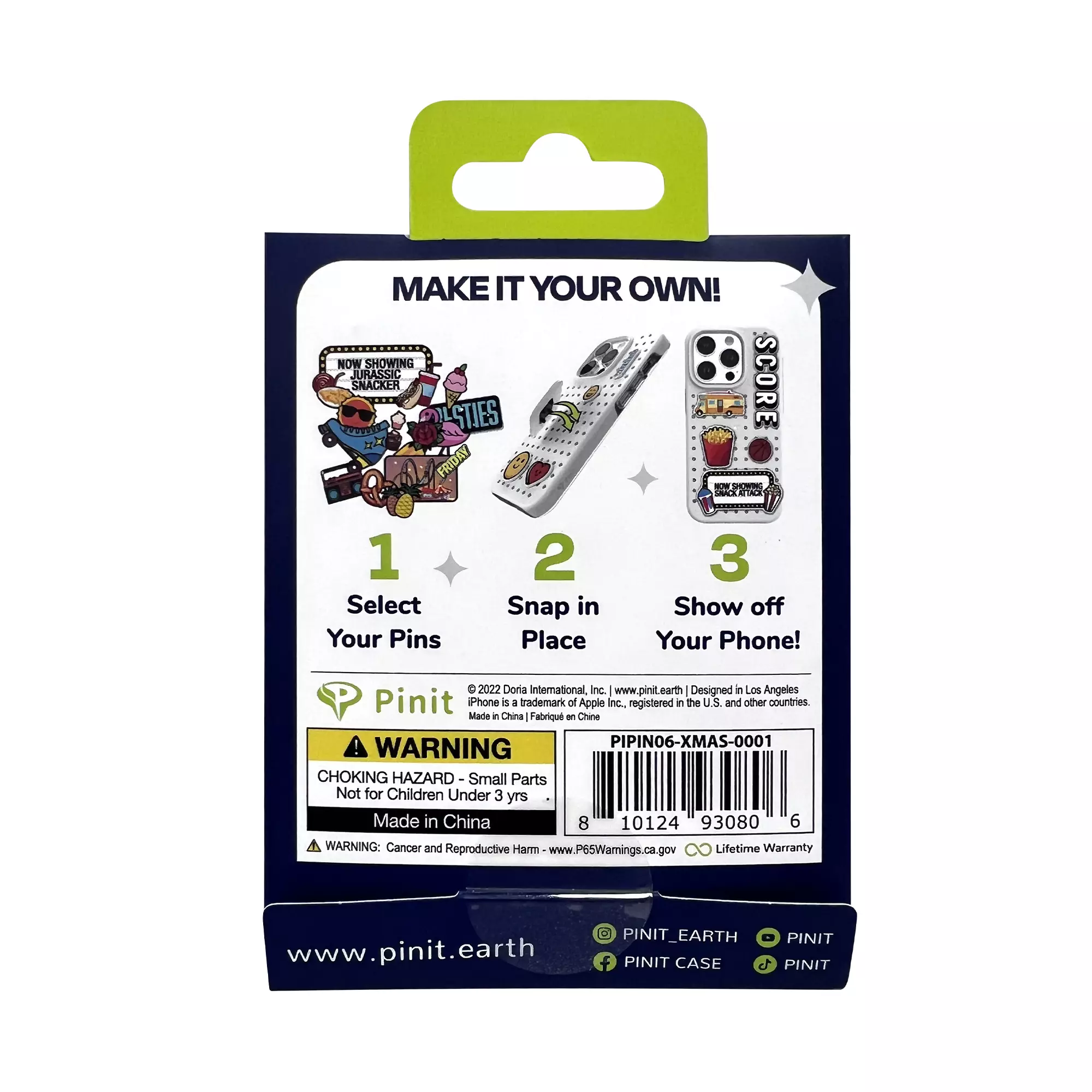 Jual PINIT Pinit Christmas Pin Pack 1 with 6 Pins for Decorate and ...