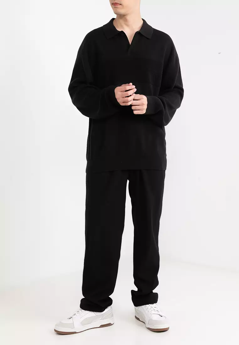 Calvin Klein Logo Rugby Sweater 2025 | Buy Calvin Klein Online | ZALORA ...