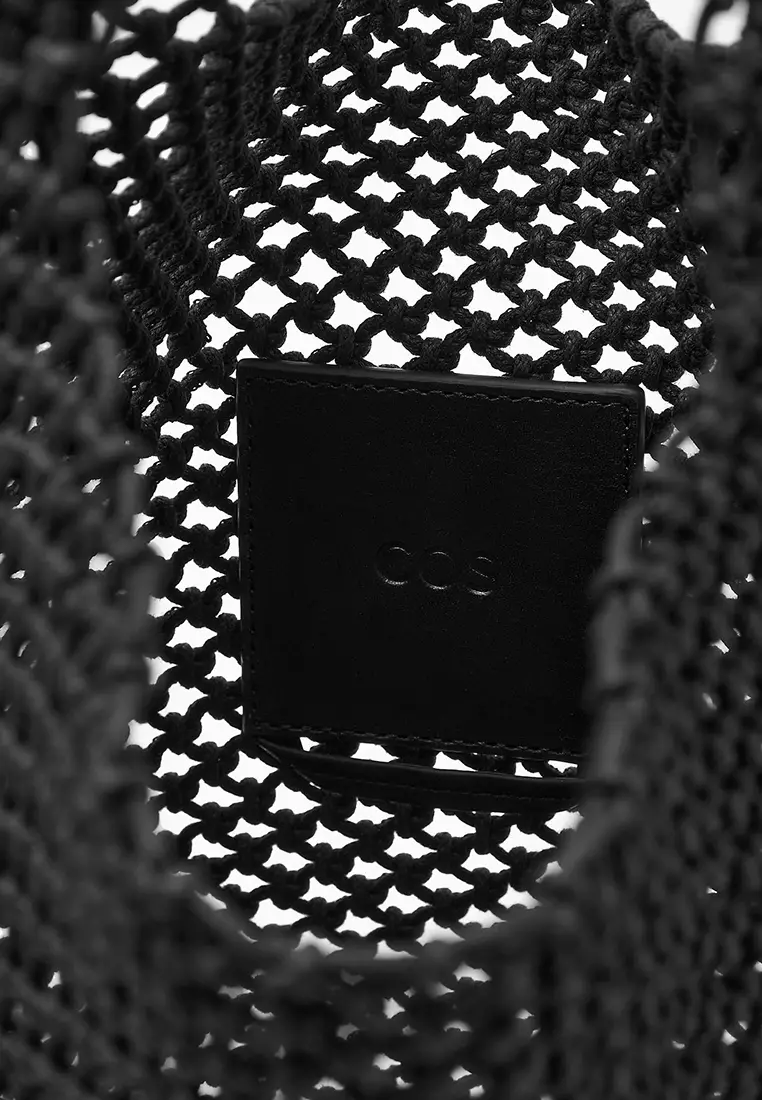 Buy COS Hand-Woven Tote Bag - Leather Online | ZALORA Malaysia