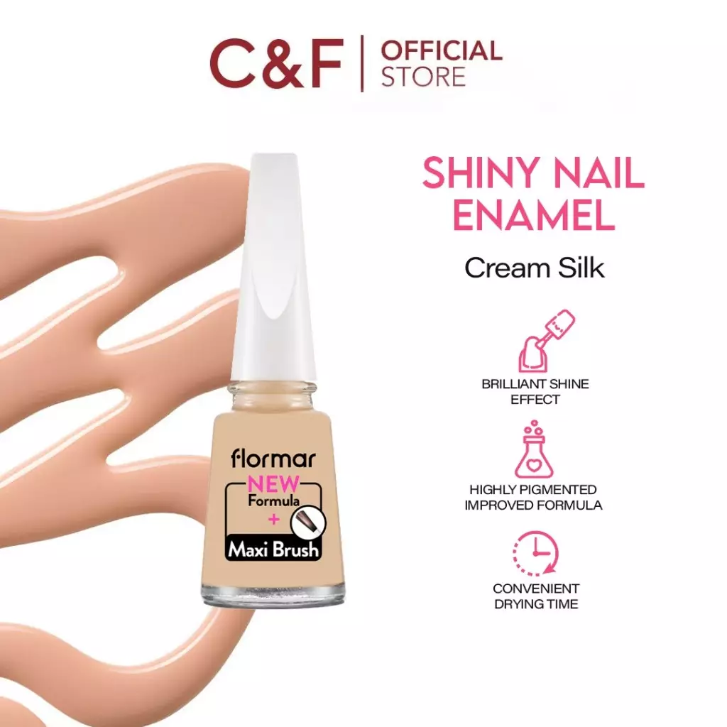 Jual FLORMAR Flormar Nail Enamel - 246 Cream Silk | Kutek Halal Certified Original 2025 | ZALORA ...