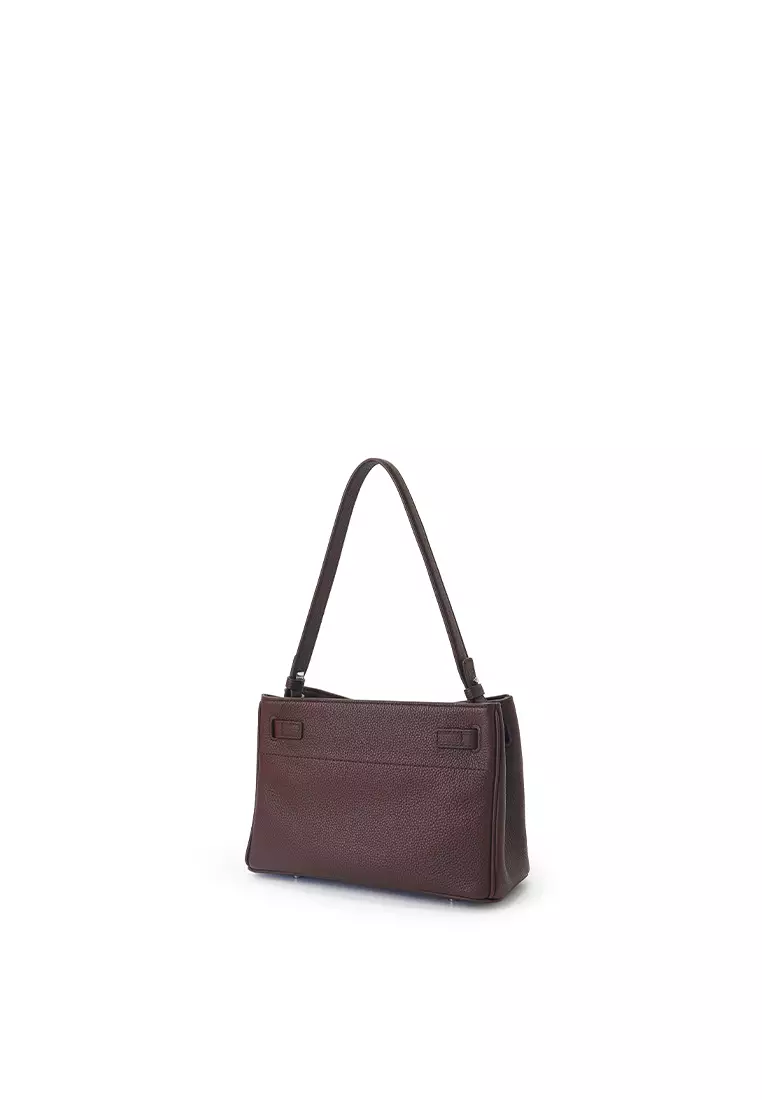 Buy RABEANCO SAOIRSE Soft Structural Belt Tote II Mini - Burgundy 2026 ...