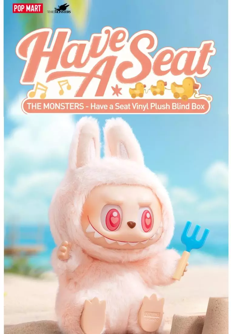 Jual Pop Mart Pop Mart LABUBU The Monster Have A Seat - Vinyl Plush ...