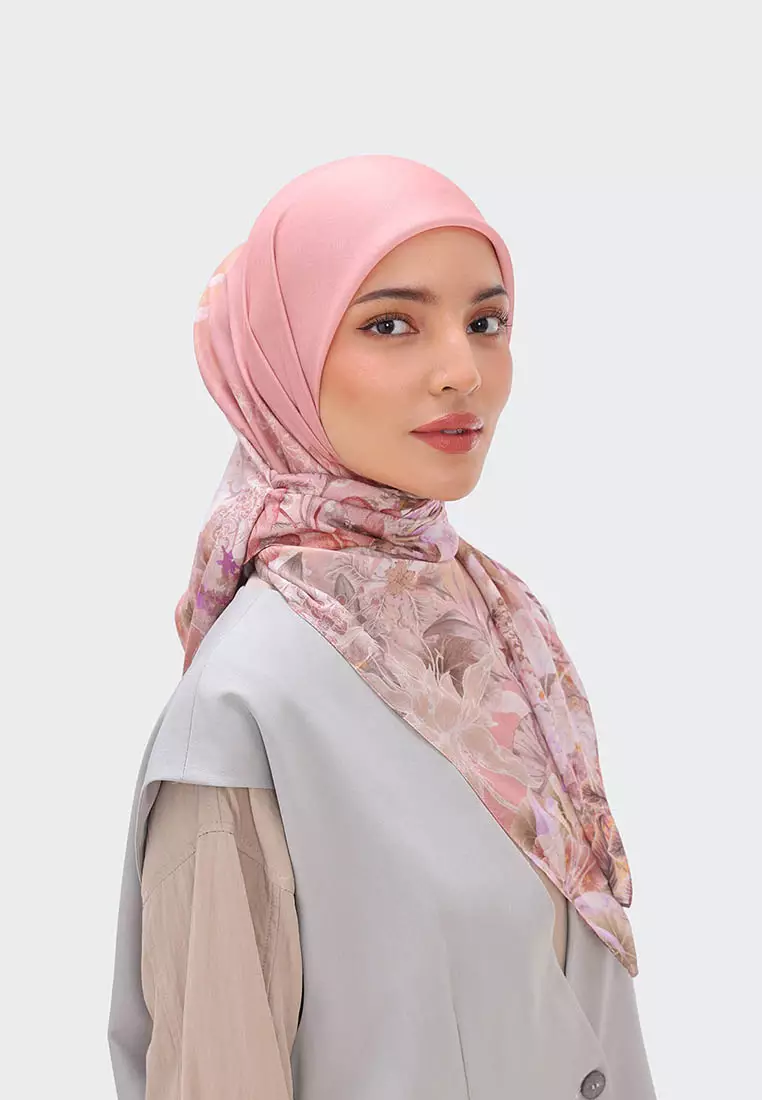 Jual Riamiranda Ria Miranda Peach Haurisa Scarf Original 2025 | ZALORA ...