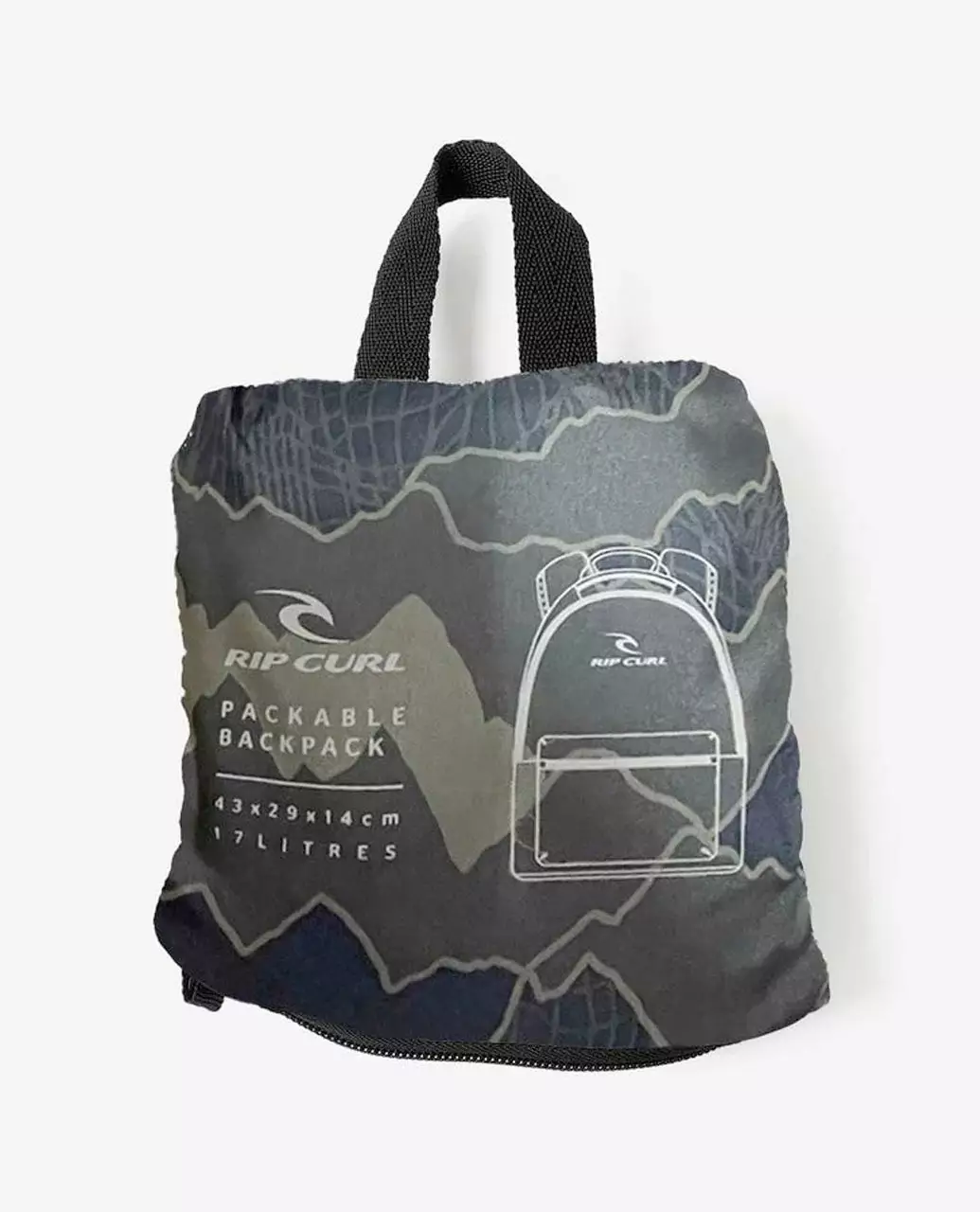 Jual Rip Curl Rip Curl Men Eco Packable 17L Backpack - Black/Olive ...