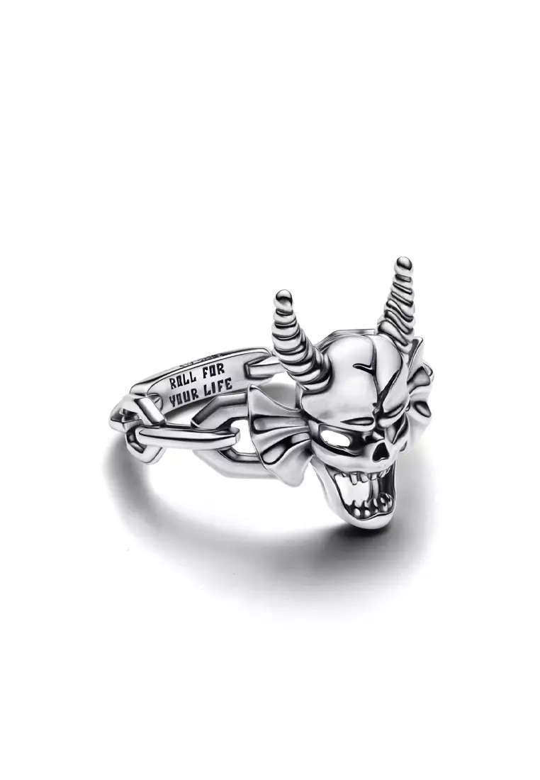 Buy PANDORA Pandora x Stranger Things Hellfire Club Ring Online ...