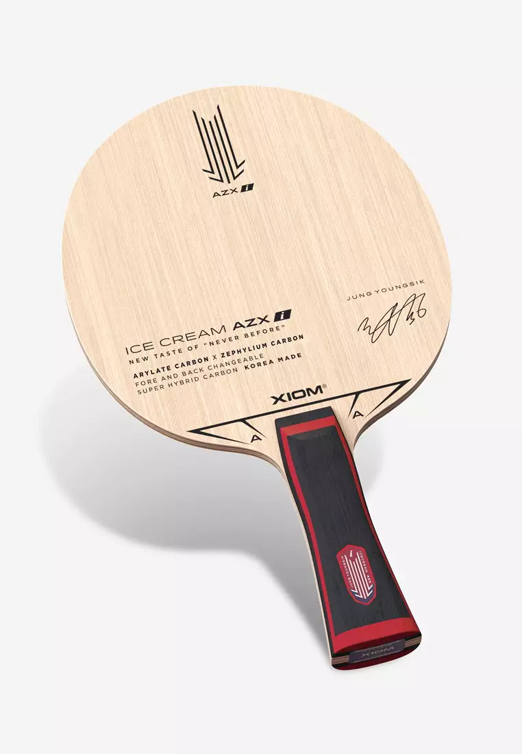 Buy XIOM Ice Cream AZX i flared Table Tennis Racket Blade 2025 Online ...