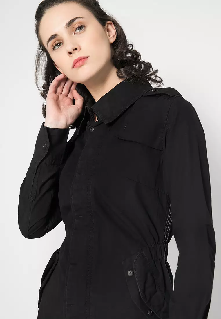 Jual LGS LGS - Jaket Wanita - Double Pocket - Hitam - Slim Fit - LLJK ...