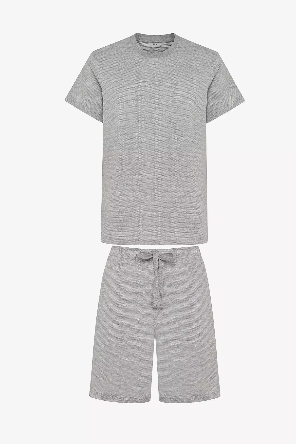 Buy Penti Basic Gray Shorts Pajama Set Online | ZALORA Malaysia